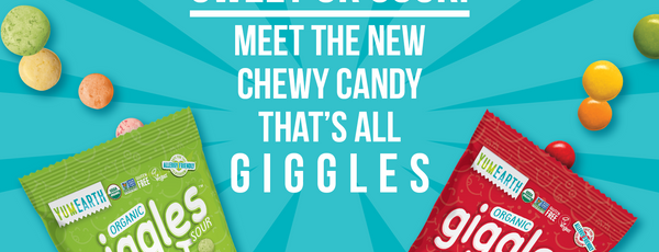 Meet Giggles | Chewy Candy | Organic Sour Candy