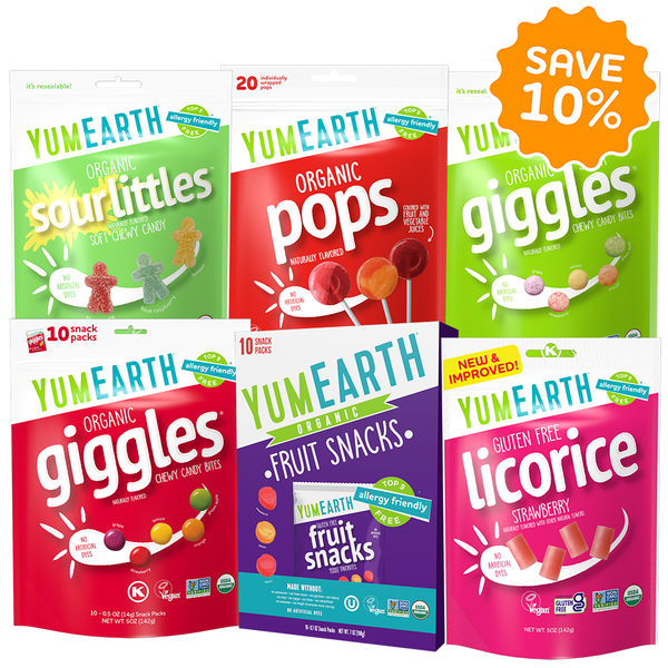 Red Dye Free Candy | Candy Without Artificial Dyes | YumEarth