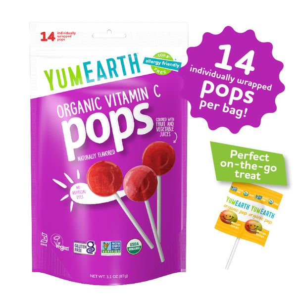 Organic Vitamin C Lollipops | Allergy Free Vitamin C Lollipops | Gluten ...