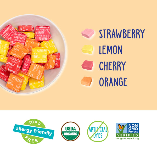 Organic Chewy Fruit Candy | Allergy Free Chewy Candy | Gluten Free ...