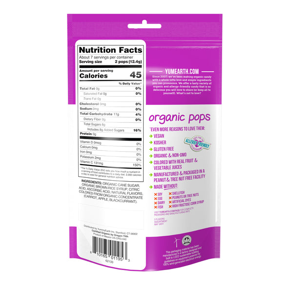 Organic Vitamin C Lollipops | Allergy Free Vitamin C Lollipops | Gluten ...